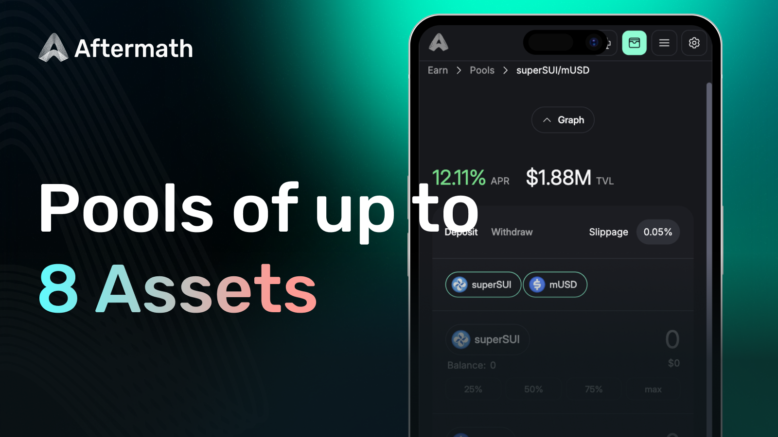 Aftermath Finance | Unlock Profits with Crypto Pools on Sui Blockchain